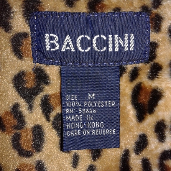 Baccini | Jackets & Coats | Leopard Print Jeans Style Jacket | Poshmark